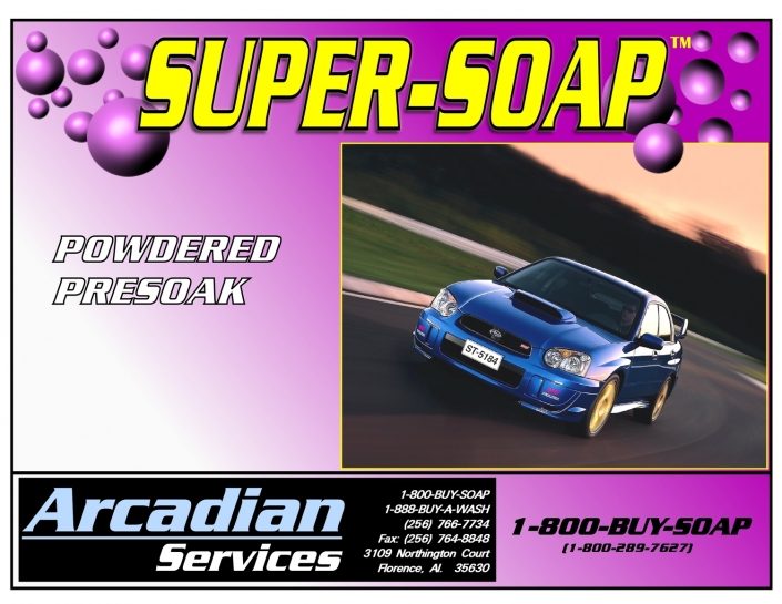 Super Soap™ - Economy Powdered Presoak | Arcadian Services
