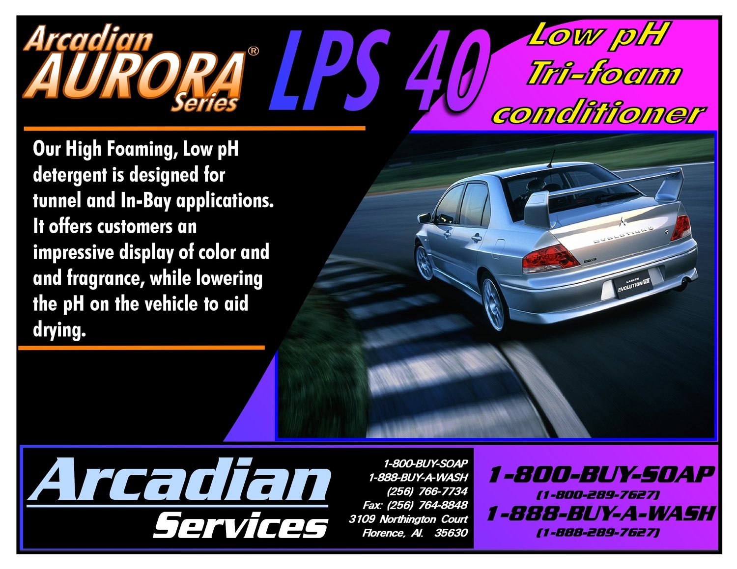 Aurora® LPS40 - Arcadian Services