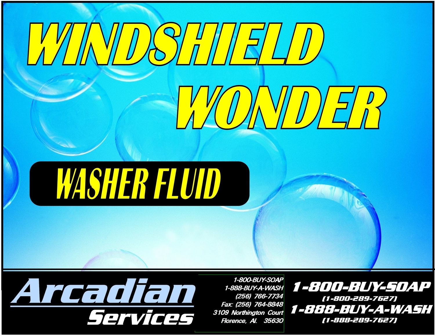 Windshield Wonder - Arcadian Services